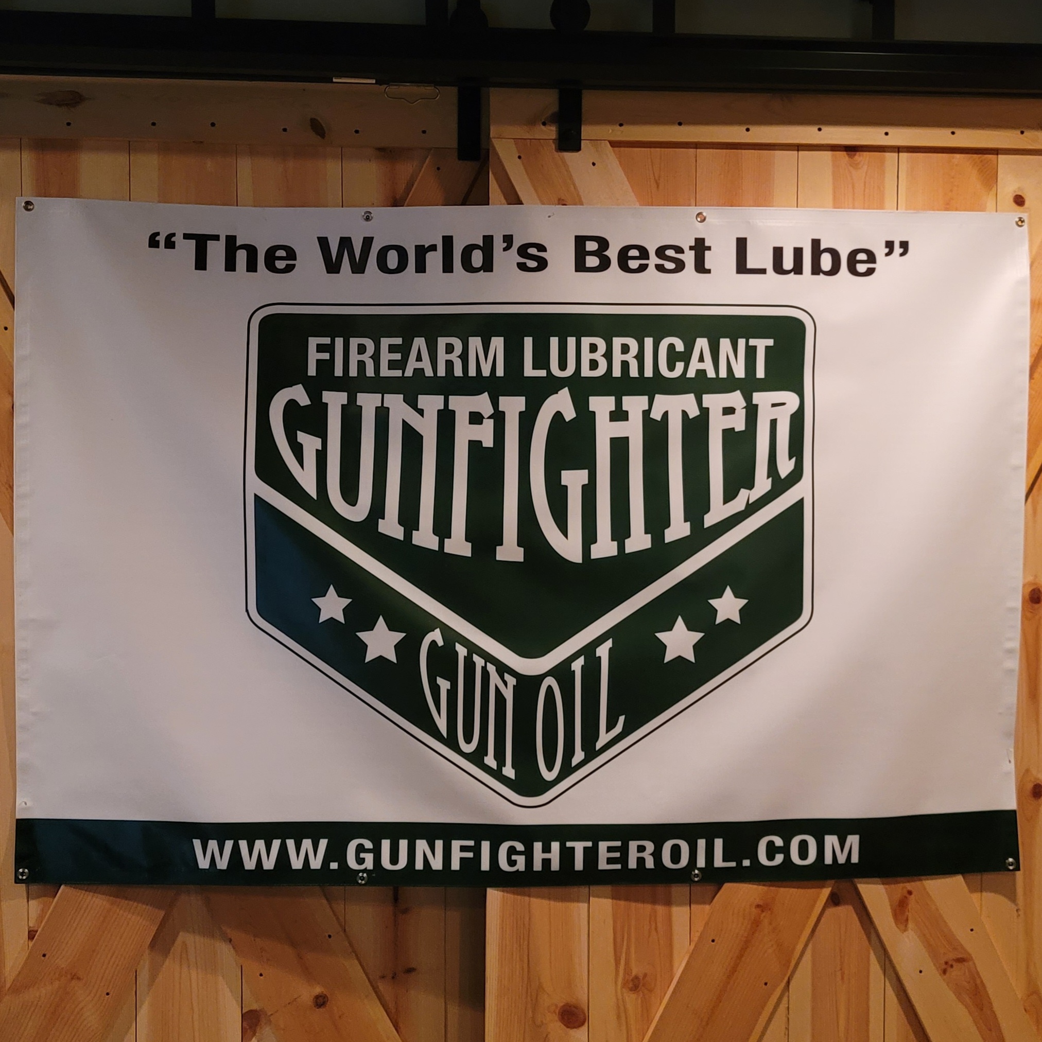 Gunfighter Oil Banner 4x6 - Gunfighter